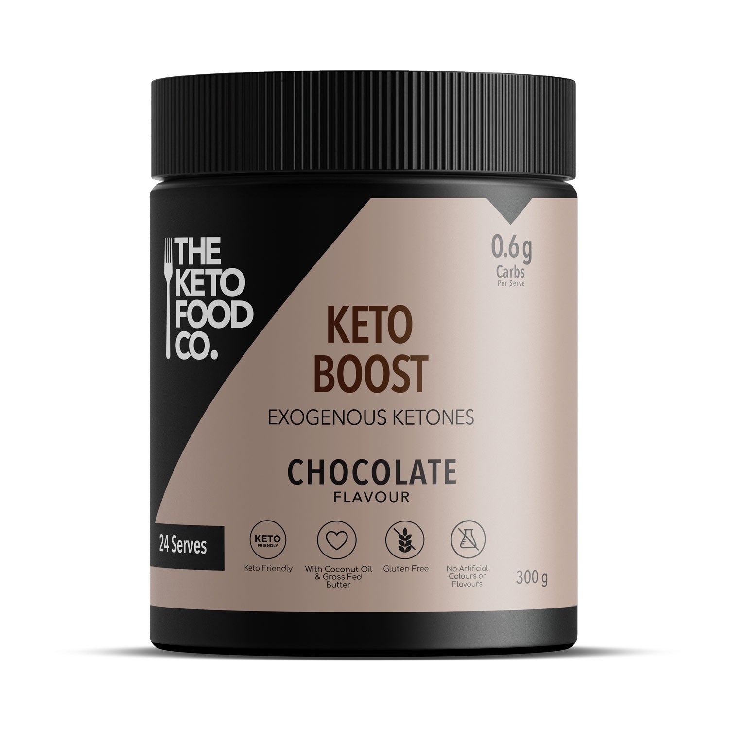 Chocolate Keto Boost (BHB Ketones)- 300g – The Keto Food Co